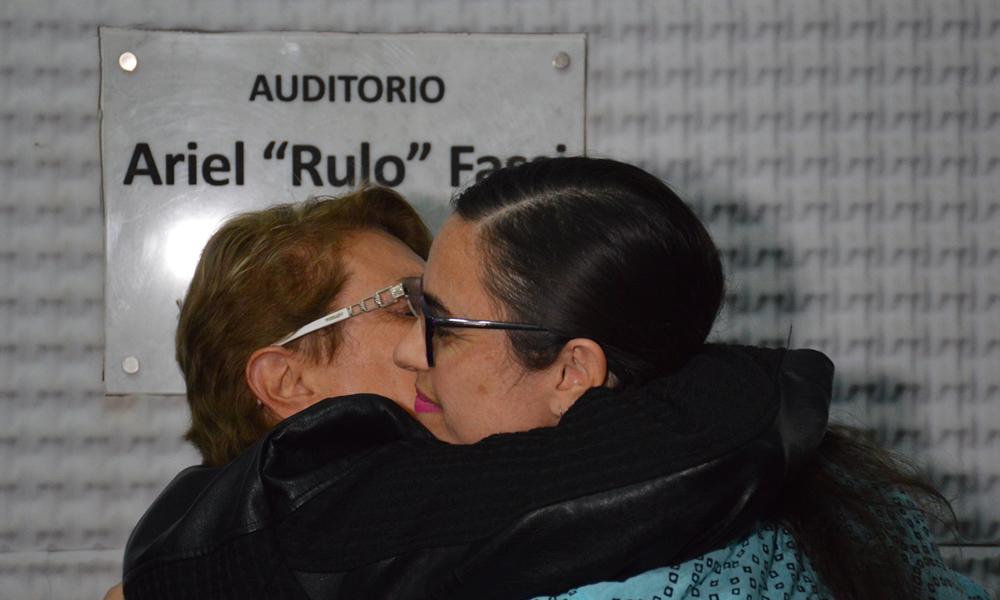 Emotivo reconocimiento a Ariel "Rulo" Fassi
